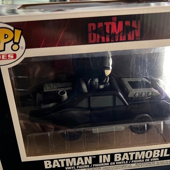 Funko | Toys | Funko Pop Batman In Bat Mobile 282 New | Poshmark
